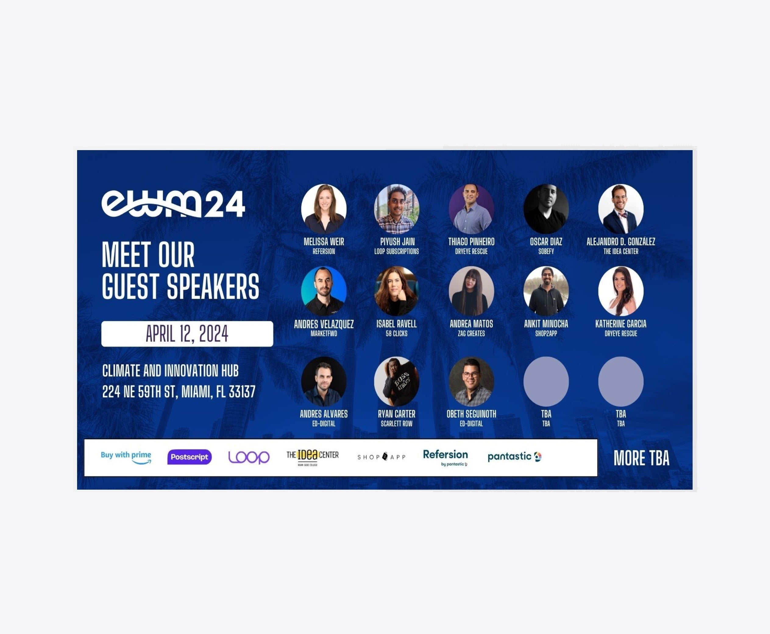 You're Invited to eCommerce Wave 2024 in Miami! – 58 Clicks